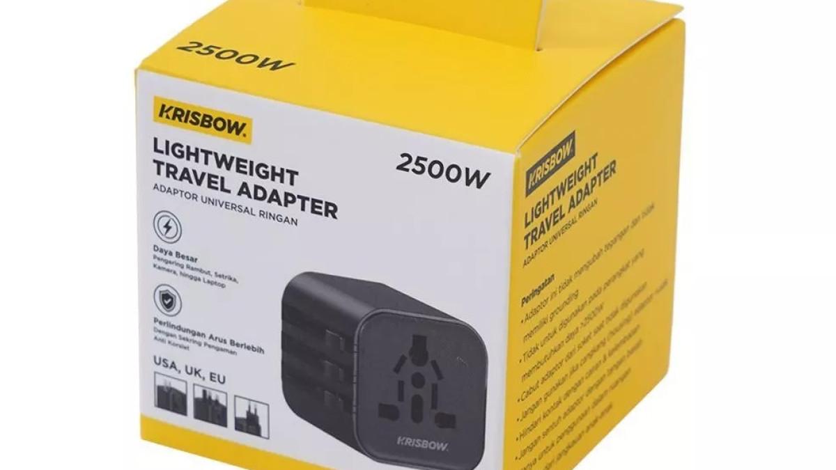 7 Adapter Universal untuk Traveling ke Luar Negeri 2026, Mulai Rp 34 ...