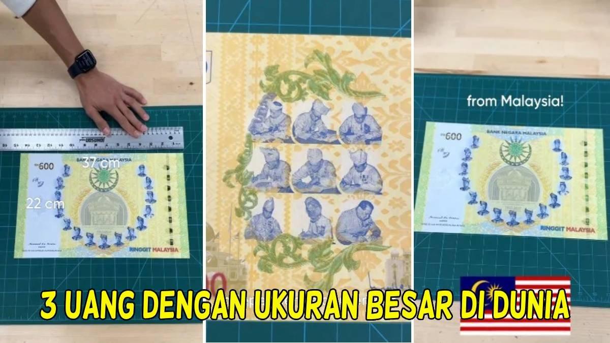 3 Uang Berukuran Terbesar di Dunia, Tak Mungkin Bisa Masuk Dompet, Ada ...