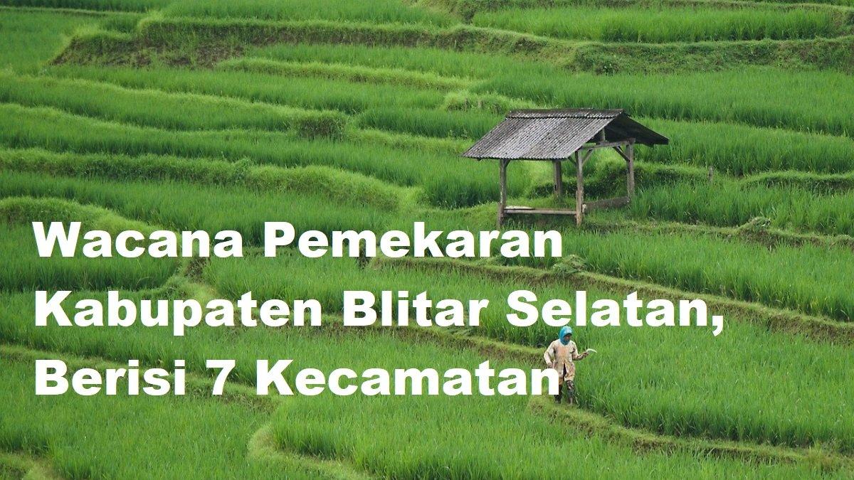 Siap Deklarasi! Kabupaten Baru Blitar Selatan, Membawahi 7 Kecamatan ...