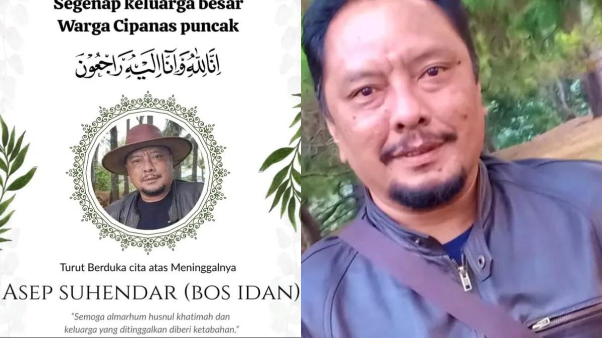Asep Suhendar Alias Bos Idan 'Dunia Terbalik’ Meninggal Dunia, Pernah ...