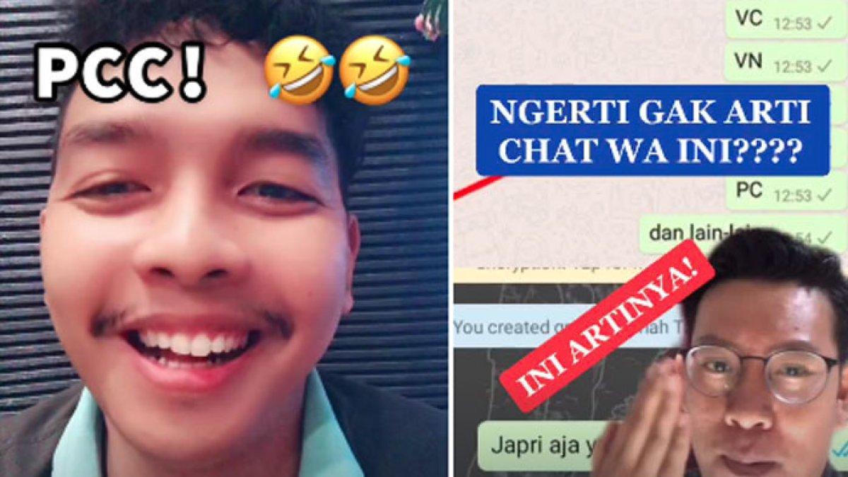 Apa Arti PCC Istilah Viral TikTok? Kode dalam Bahasa Gaul saat Chat WA, Ternyata Ini Maknanya ...