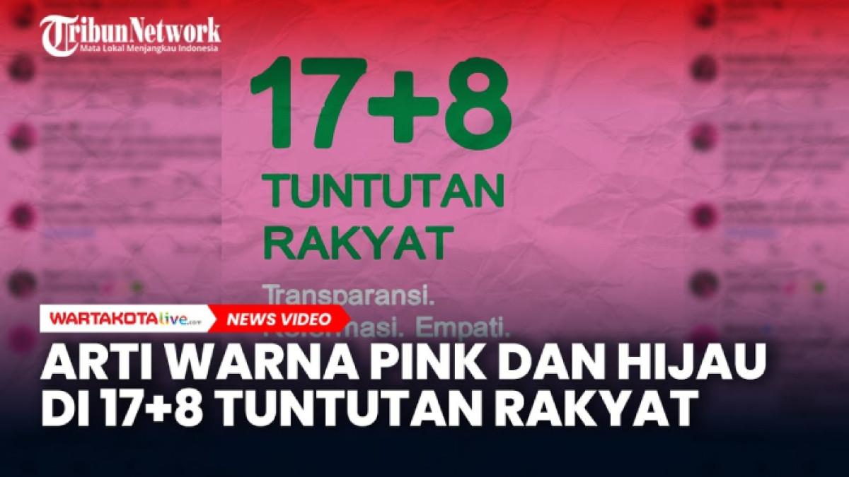 Tutorial Bikin Foto Profil Pink-Hijau Pakai Aplikasi HP, Dukung Brave Pink Tuntutan Raykat 17+8 ...