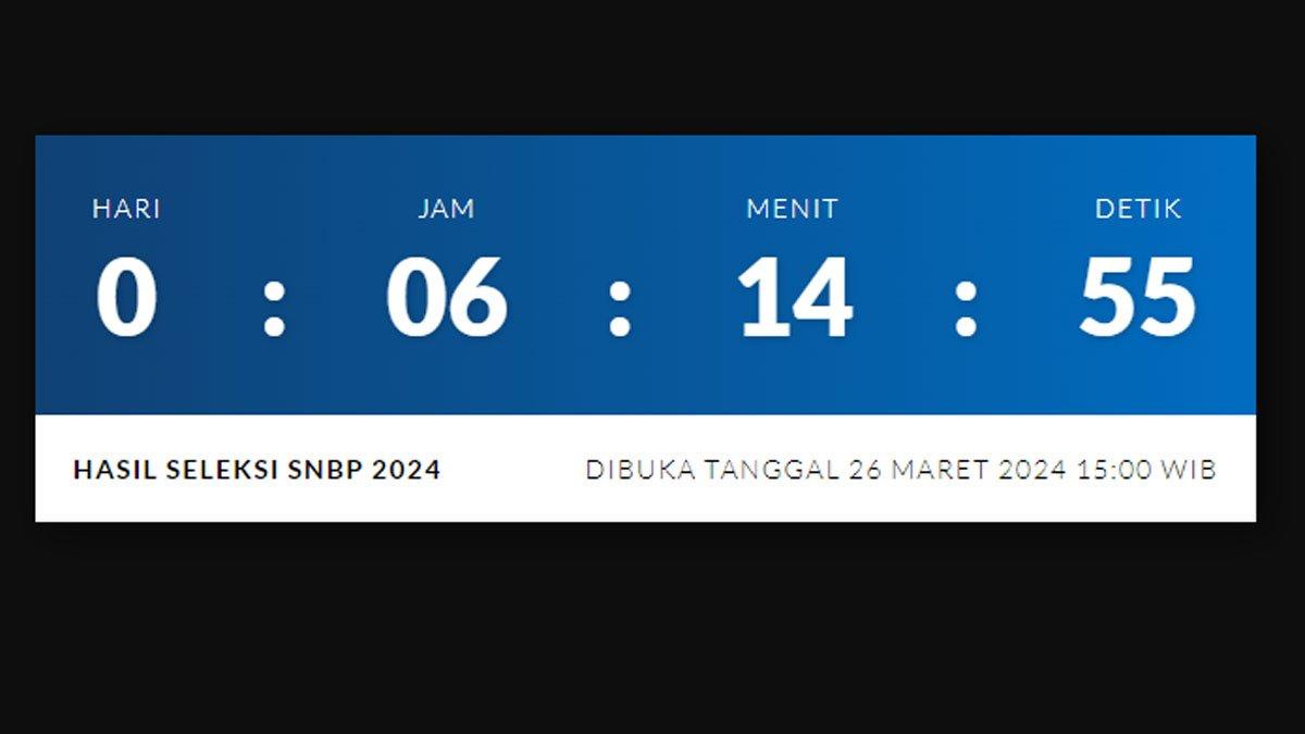 Simak! Pengumuman SNBP 2024 Akan Diumumkan Hari Ini, Ada 40 Link ...