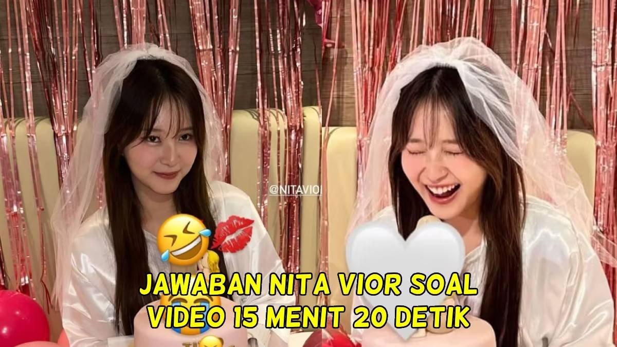 Singkat Saja Jawaban Vior Soal Video Viral 15 Menit 20 Detik, BA ONIC Dapat Kejutan Jelang Nikah ...