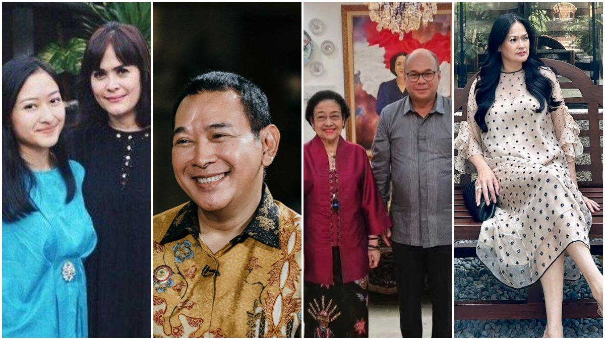Duo Penakluk Hati Anak-Cucu Presiden Soekarno & Soeharto, Kakak Adik Sandy Harun dan Donna Harun ...