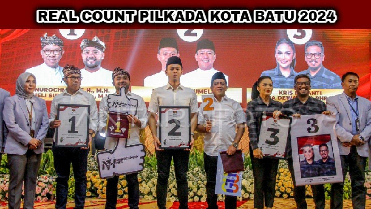 Update Rekapitulasi Pilkada Kota Batu 2024, Krisdayanti Keok atas Nurochman-Heli: Maaf ke ...