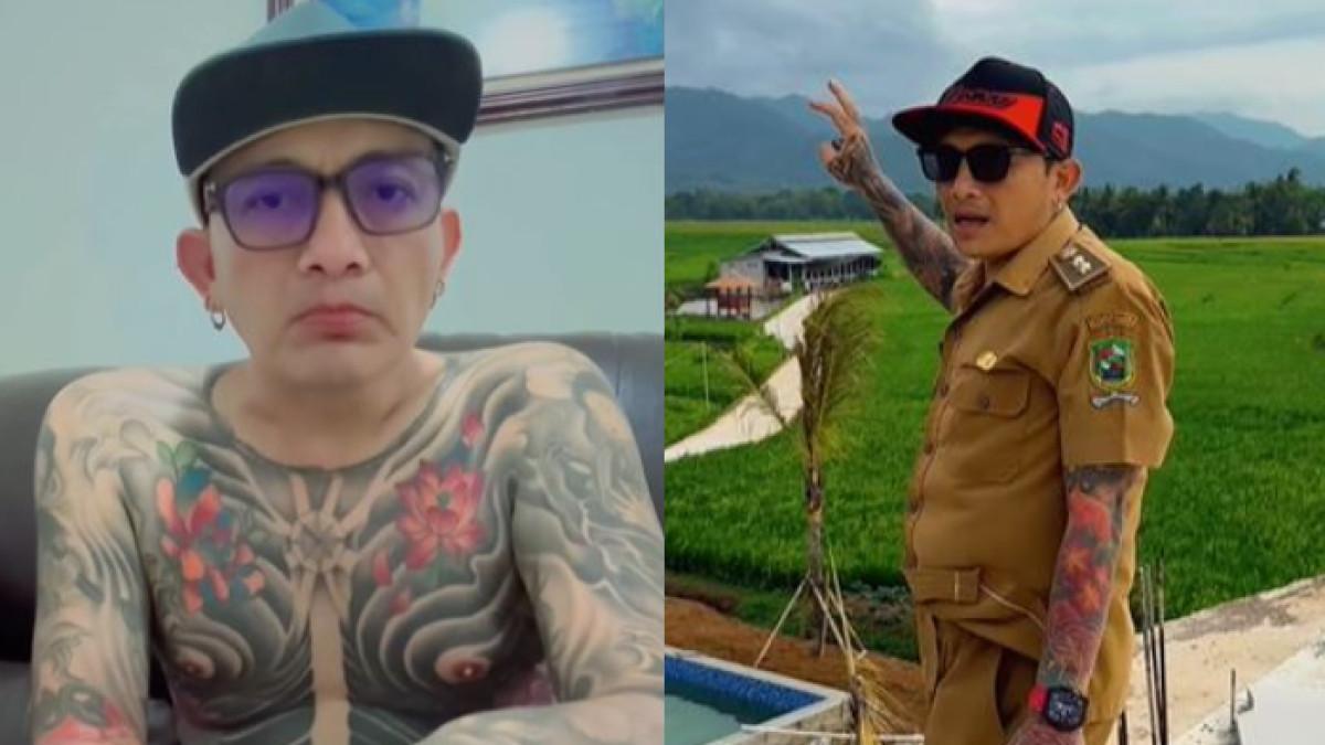 Fakta Kades Hoho Alkaff, Mulai Buat Tato Sejak SMA, Pernah Mengaspal ...