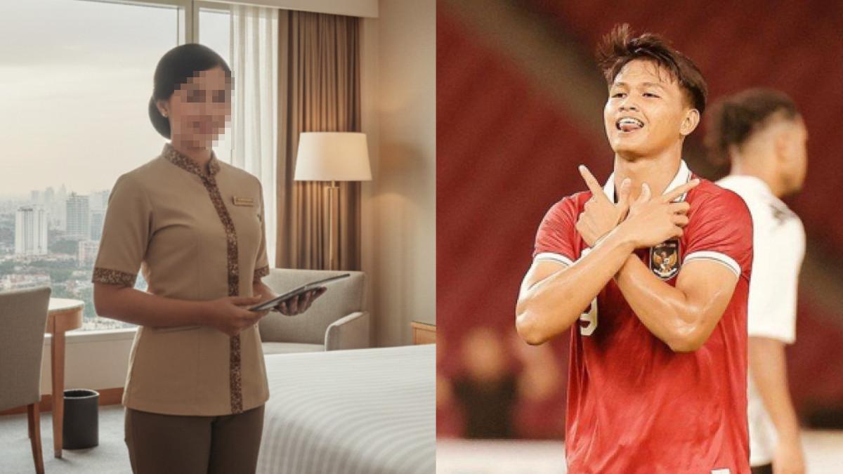Striker Timnas Indonesia Hokky Caraka Terseret Isu Skandal DM dengan Pegawai Hotel, Chat Bocor ...
