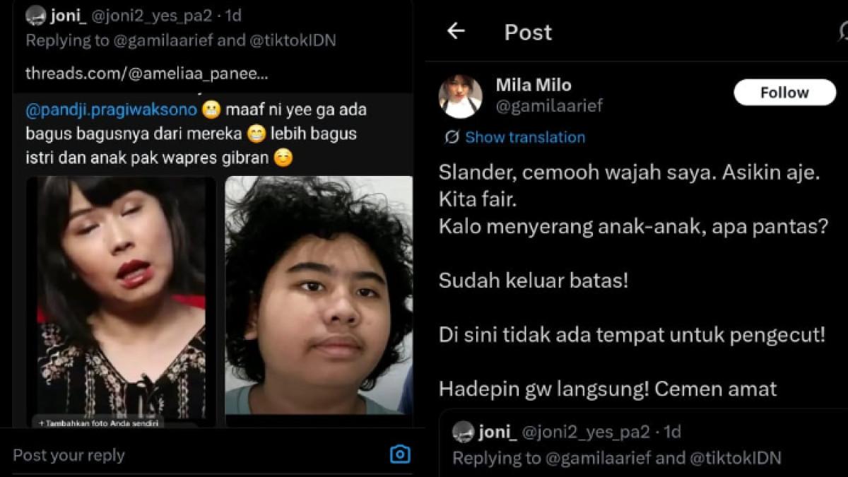 Anak Dibully Buntut Viralnya Mens Rea, Gamila Arief Istri Pandji Ancam ...