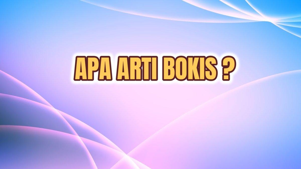 Apa Arti Bokis Istilah Viral di TikTok? Populer di Kalangan Anak Muda, Ketahui Maknanya ...