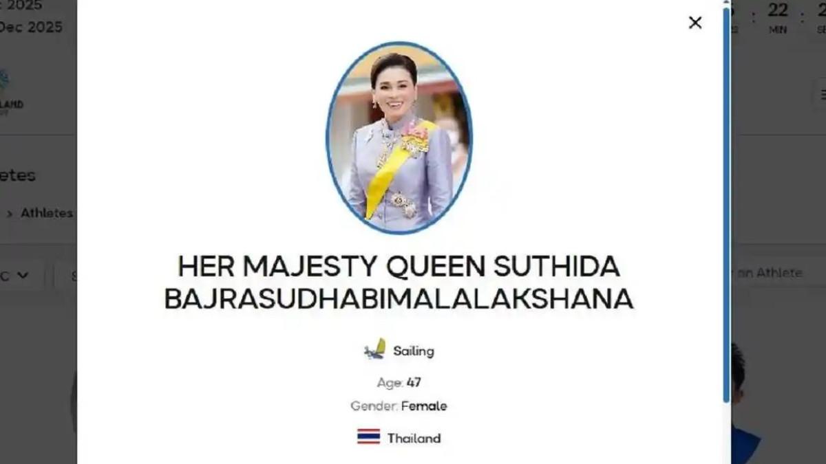 Sosok Ratu Suthida, Istri Raja Thailand Ikut Rebut Medali SEA Games 2025, Ternyata Atlet ...