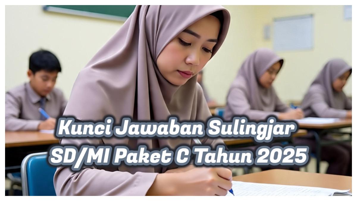 Jawaban Sulingjar SD/MI Paket C: Jenis Bakat yang Dimiliki Siswa Anda ...