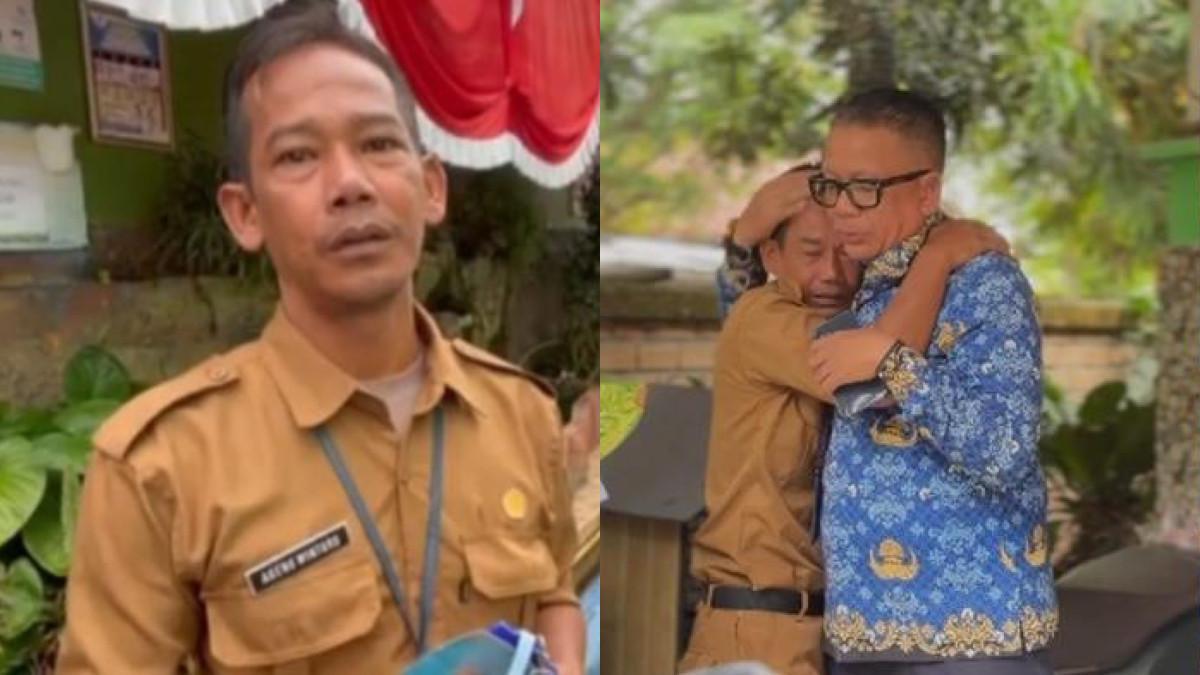 Bahagianya Ageng, Satpam yang Ikut Dicopot Kini Kerja Lagi, Wali Kota Prabumulih Beri Motor ...