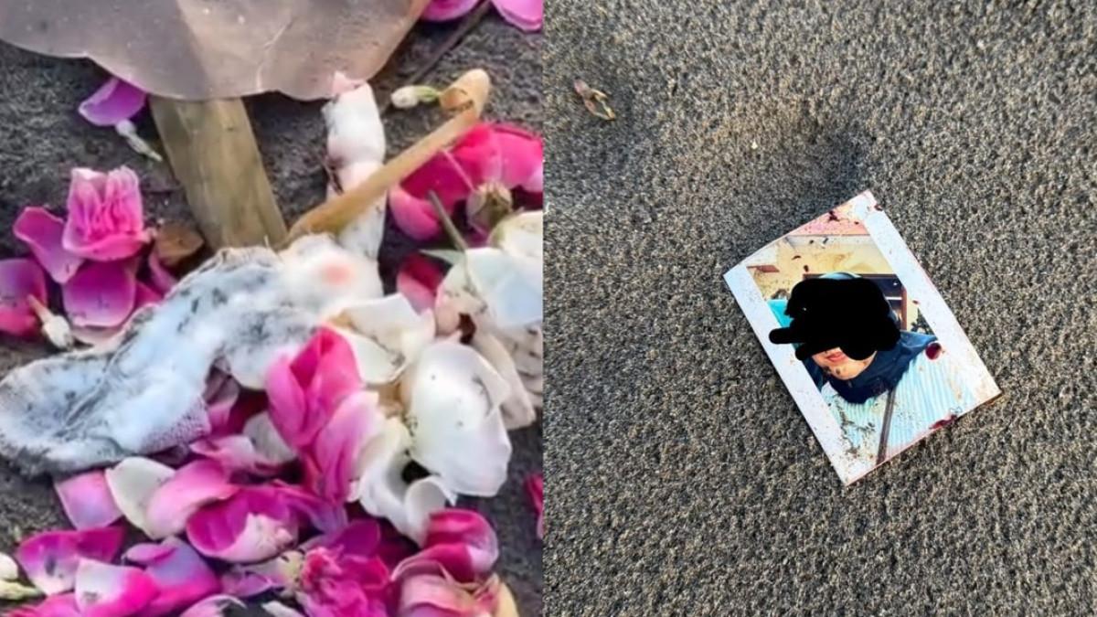 Viral Foto Wanita Ditemukan di Buhul Santet di Pantai, Terungkap ...