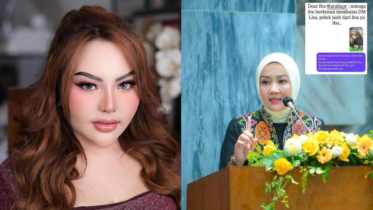 Apa Maksudnya? Lisa Mariana Berani Minta Atalia Praratya Balas DM-nya ...