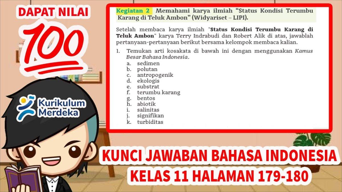 Kunci Jawaban Bahasa Indonesia Kelas 11 SMA Halaman 179 180: Konservasi Alam Indonesia lewat ...