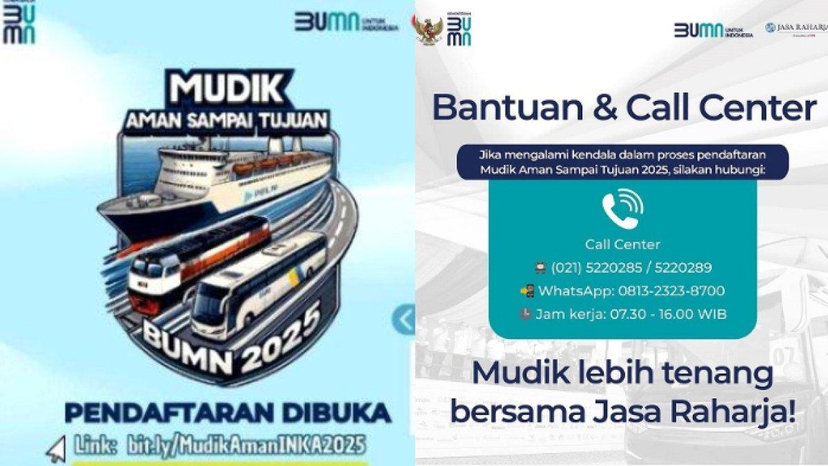 Link dan Cara Daftar Mudik Gratis Jasa Raharja 2025, Simak Syarat, Jadwal, Jalur: Kuota Terbatas ...