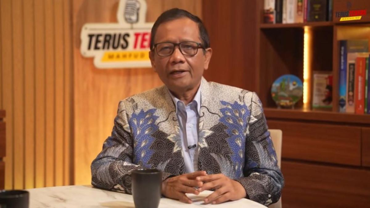 Mahfud MD Skakmat Pelapor Pandji, Curigai Motif di Balik Laporan yang ...