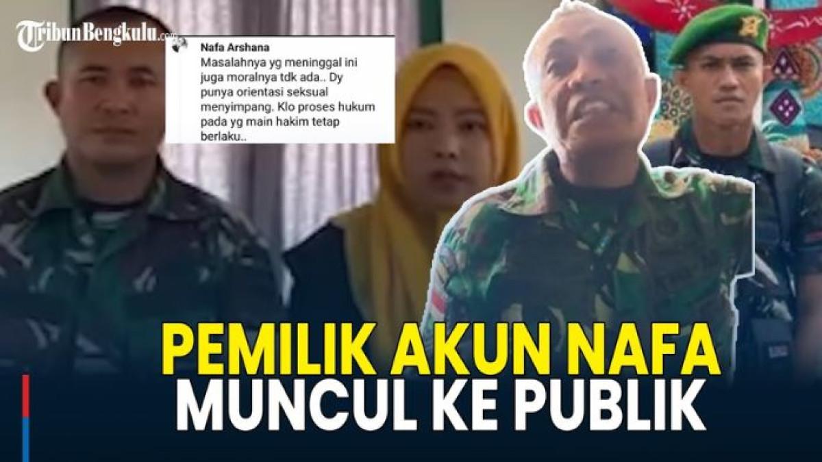 Sosok Nafa Arshana, Komentar soal Prada Lucky Bikin Murka Keluarga, Kini Ciut Minta Maaf ...