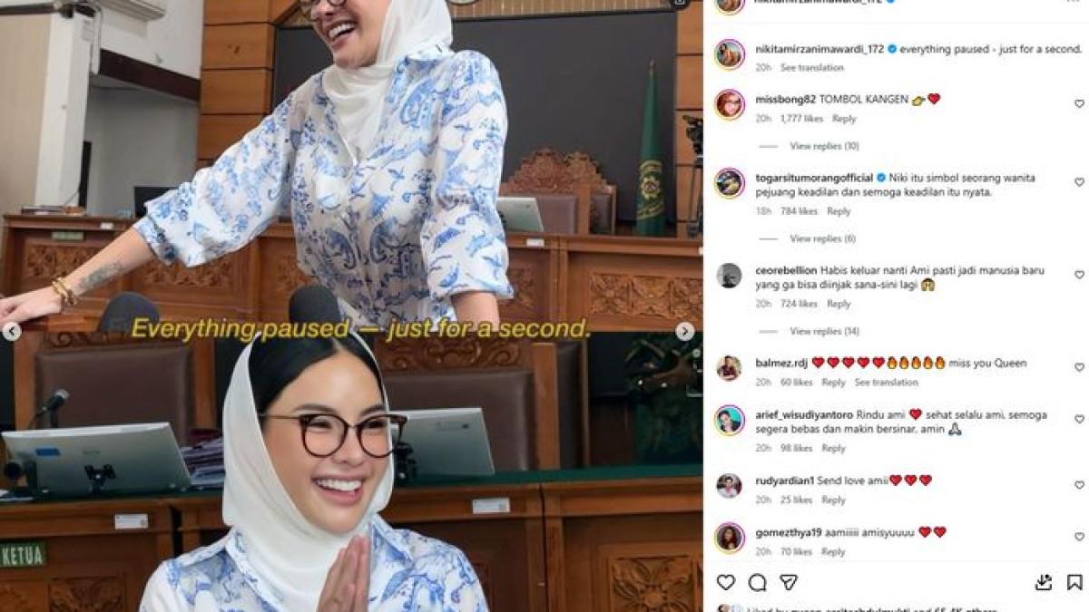 Nikita Mirzani Tulis Ungkapan Haru dari Balik Penjara usai Idul Adha ...
