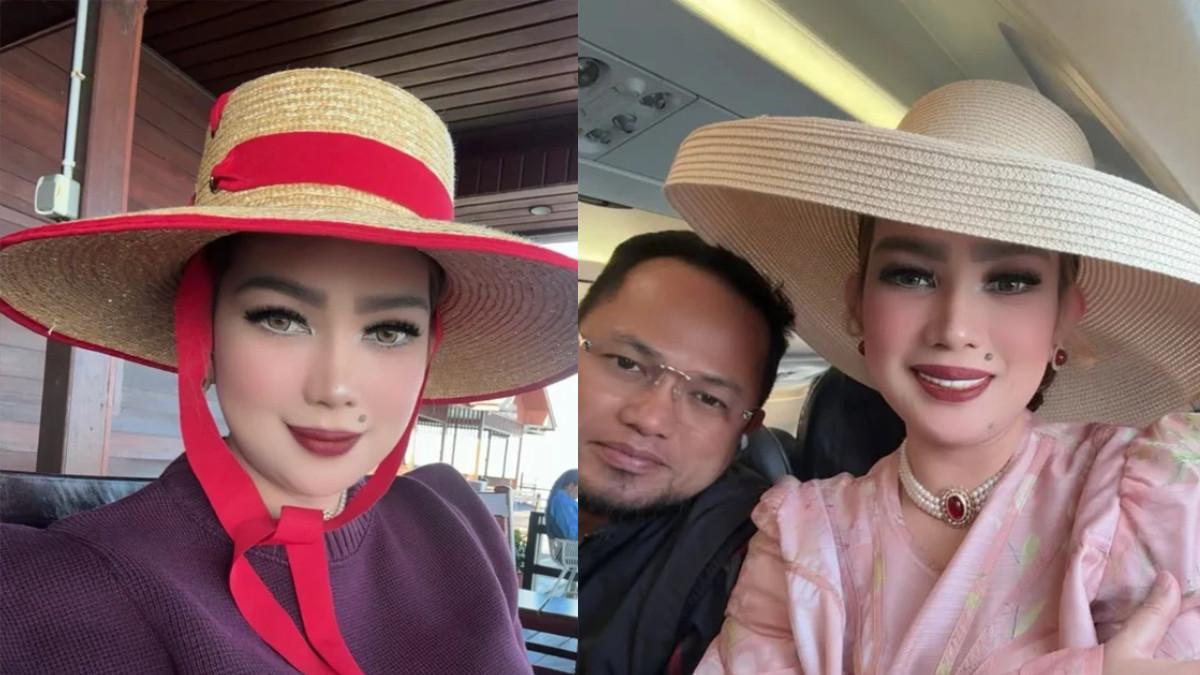Respons Sarifah Istri Gubernur Kaltim saat Busananya Dikritik, Posting ...