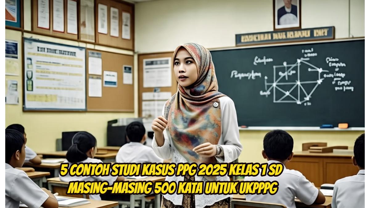 5 Contoh Studi Kasus PPG 2025 Kelas 1 SD, Masing-Masing 500 Kata untuk UKPPPG - Halaman all ...