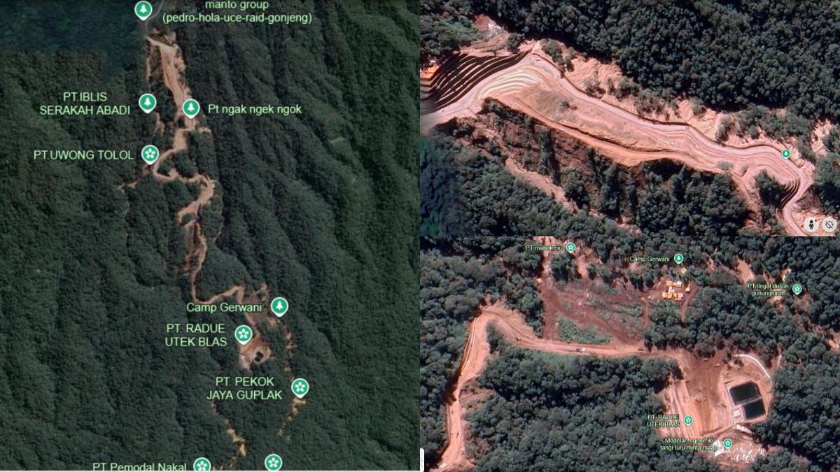 Pilu Lereng Gunung Slamet, Gundul! Diduga Picu Banjir Bandang Guci ...