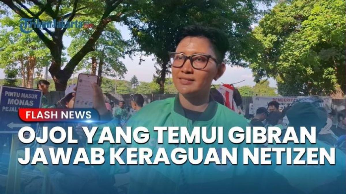 Riska Amelia Lady Ojol Ketemu Gibran, Keaslian Diragukan: Ojol Juga Harus Jaga Penampilan ...