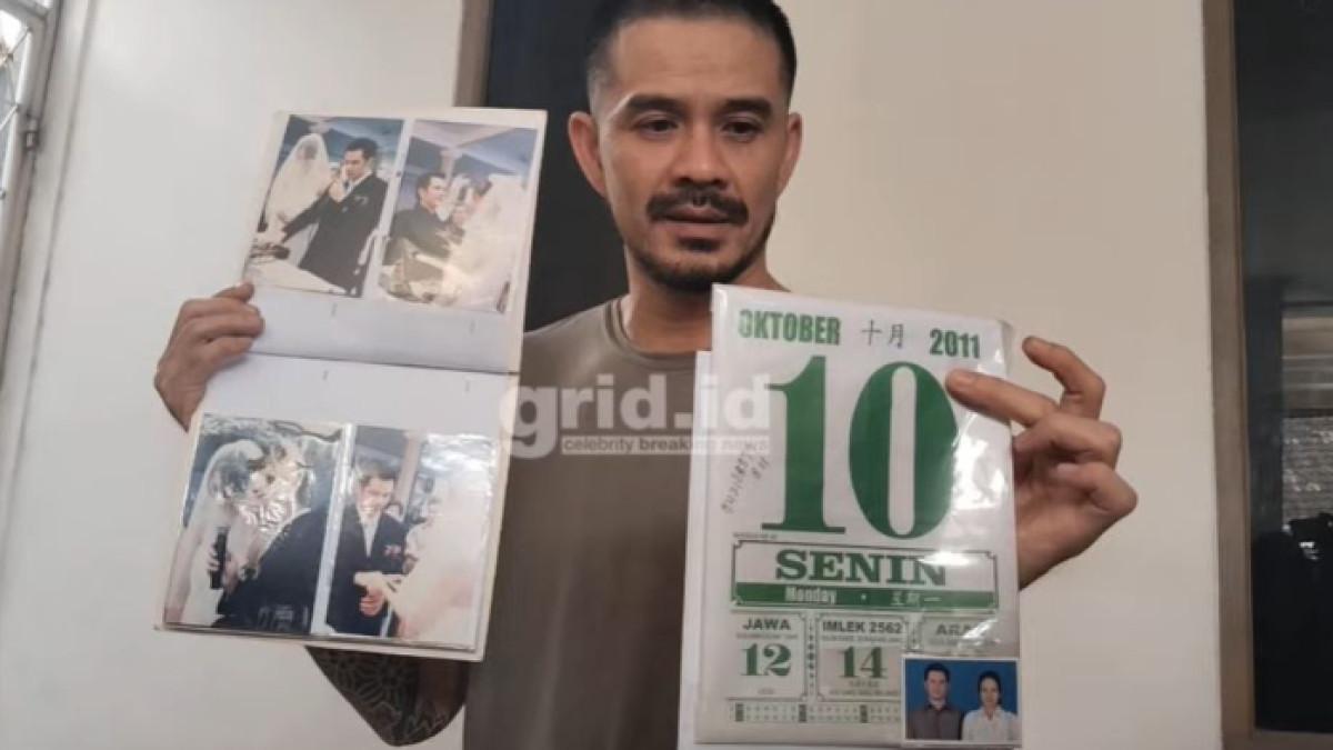 Bantah Halu, Roby Tremonti Pamer Foto-foto Nikah dengan Aurelie, Umbar ...