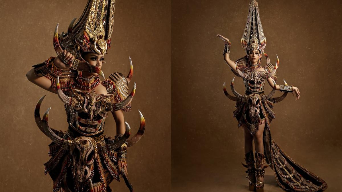 Berkilau di Miss Cosmo 2025, Perwakilan Indonesia, Salma Ranggita ...