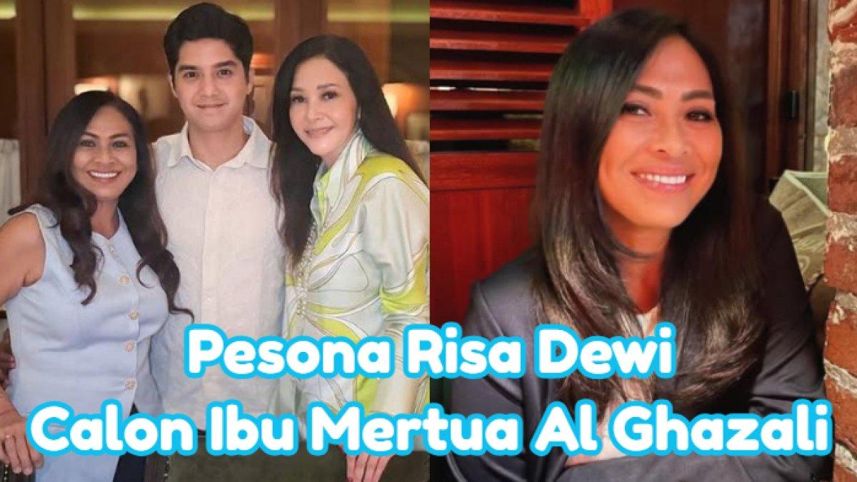 Pesona Risa Dewi Ibu Alyssa Daguise, Cantik Sejak Muda, Camer Al Ghazali Akrab dengan Maia ...