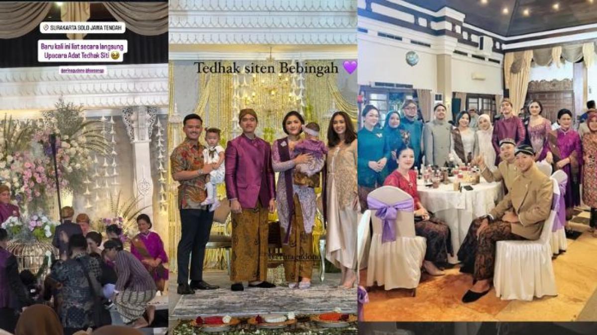 Kaesang dan Erina Gudono Gelar Acara Tedhak Siten untuk Bebingah di ...