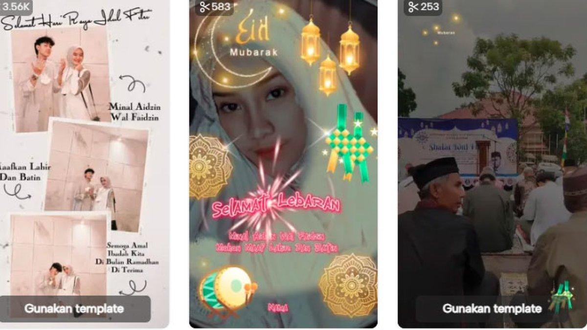 30+ Link CapCut & Twibbon Video Lebaran 2024, Ucapan Selamat Idul Fitri ...