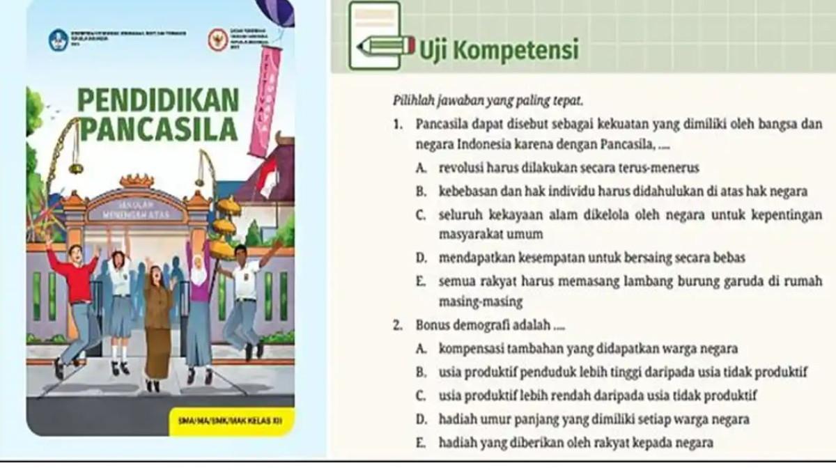 Kunci Jawaban PPKN Kelas 12 SMA/SMK Halaman 65-66, Bab 2 Ber-Pancasila ...