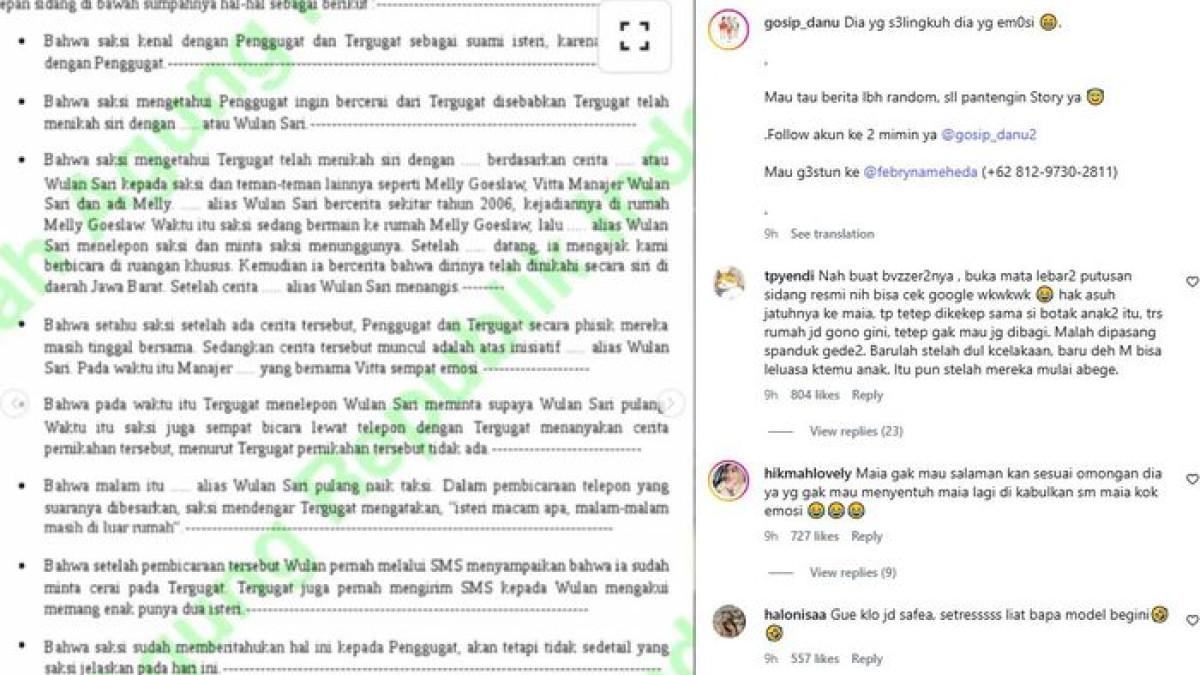 Viral Putusan Cerai Ahmad Dhani dan Maia Estianty, Ungkap Dugaan Nikah ...
