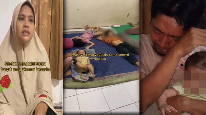 PUNYA 8 Anak, Pasutri Ini Pilu Hidup Susah, Anak Sering Kelaparan Hingga Makan Kertas: 'Dia ...