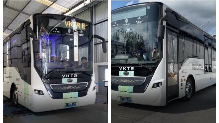 Damri Operasikan 15 Bus Listrik Tidar HF-12 Produksi VKTR-Karoseri ...