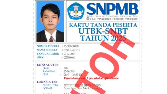 Cara Simpan Permanen Akun UTBK-SNBT 2025 sebelum Pendaftaran Ditutup Hari Ini Pukul 15.00 WIB ...