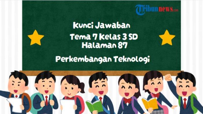 Kunci Jawaban Tema 7 Kelas 3 SD Halaman 87, Tentang Kain Adat Indonesia ...