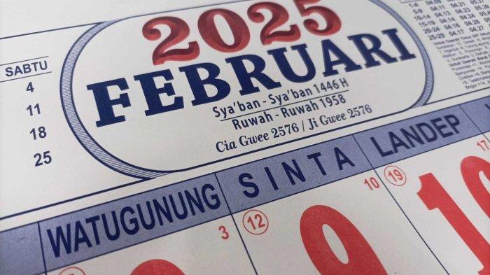 Kalender Februari 2025: Daftar Hari Libur Nasional dan Cuti Bersama ...
