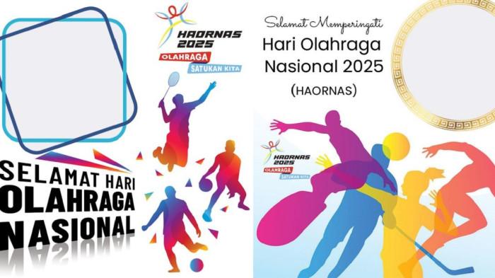 50 Link Twibbon Hari Olahraga Nasional 2025 atau Haornas ke-42, Simak Cara Mudah Unggah ke ...