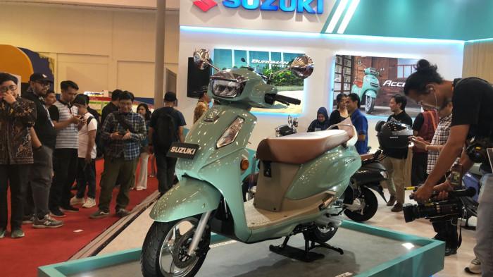 Suzuki Access 125 Mendebut di IMOS 2025, Bergaya Urban Retro - TribunNews.com