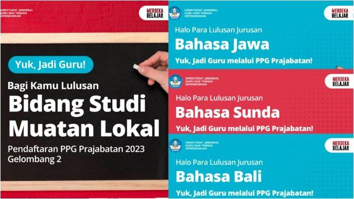 Bidang Studi Muatan Lokal untuk Daftar PPG Prajabatan Gelombang 2 ...