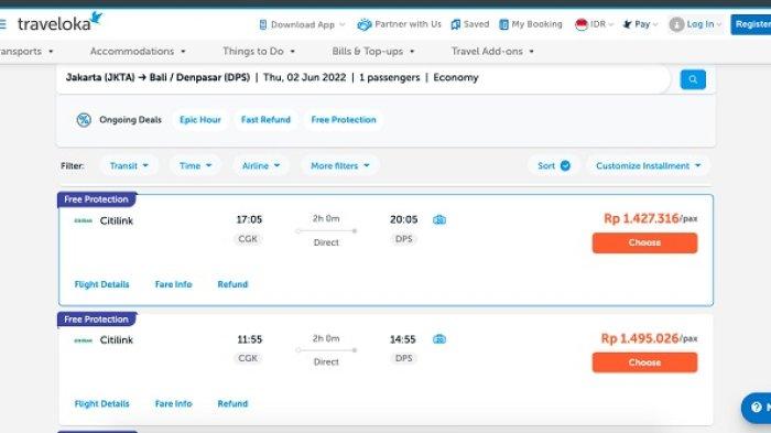 Harga Tiket Penerbangan Jakarta-Bali Tembus Rp 1,4 Juta, Ini Sebabnya ...