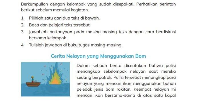Kunci Jawaban IPAS Kelas 5 Halaman 183 Kurikulum Merdeka: Cerita Nelayan yang Menggunakan Bom ...