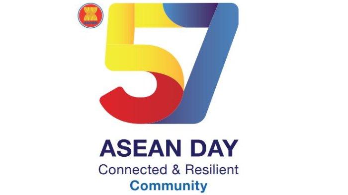 HUT ke-57 ASEAN: Tema, Link Download Logo dan Twibbon Resmi ...