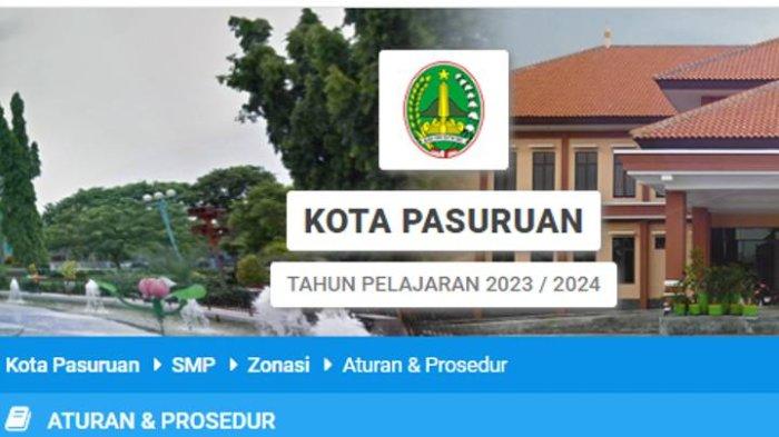 Pendaftaran PPDB Kota Pasuruan Jenjang SMP Tahun 2023 Jalur Zonasi Tahap 2, Ini Jadwal dan ...