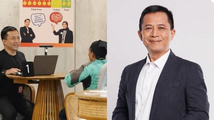 Sosok Indrawan Ditapradana, Direktur Telkomsel Viral Layani Driver Ojol, Beri Hadiah HP Baru ...