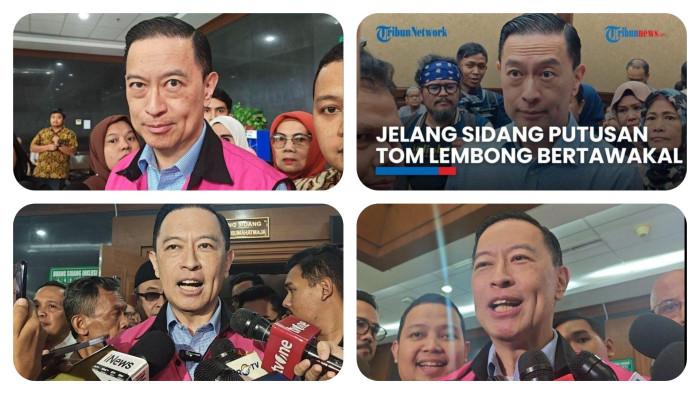 Menanti Vonis Tom Lembong di Kasus Impor Gula Hari ini - TribunNews.com