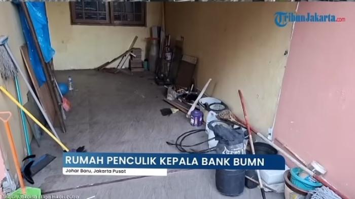 Foto-foto Rumah Para Penculik Kacab Bank BUMN di Johar Baru Jakarta Pusat - TribunNews.com